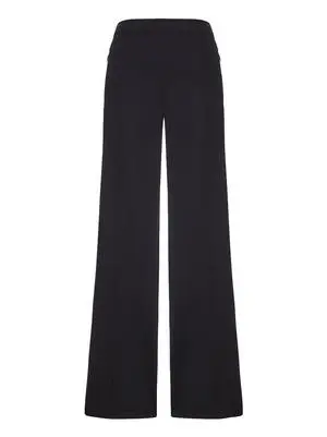COURREGES Sweatpants With Contrasting Side Stripe - Black