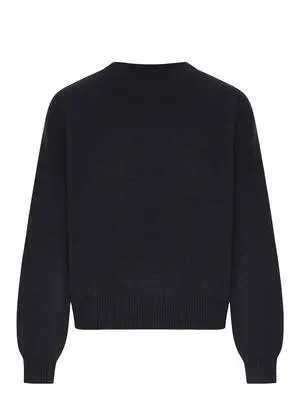 LISA YANG Veira Cashmere Sweater With Wide Sleeves - Black