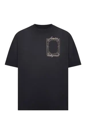 Amiri Ma Quad Bandana Tee - Black