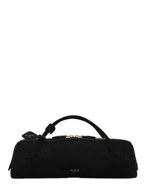 Alaïa Le Teckel Pouch In Suede Goat Leather - Multicolor
