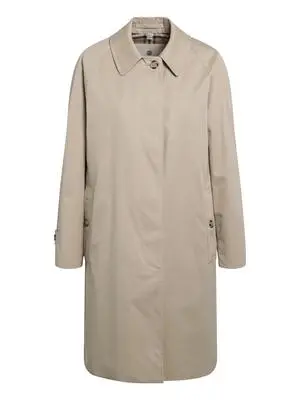Burberry Classic Honey Cotton Trench Coat - Cream