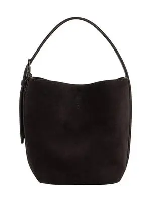 TOTEME Toteme Small Espresso Suede Tote Bag Women Brown
