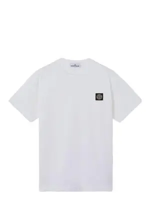 Stone Island Organic Cotton T-shirt - White