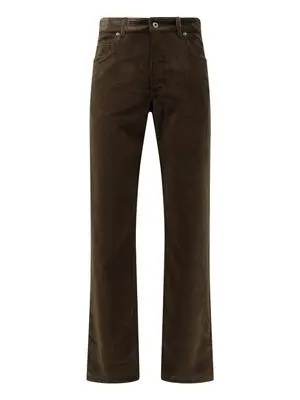 Loewe Velvet Trousers - Brown