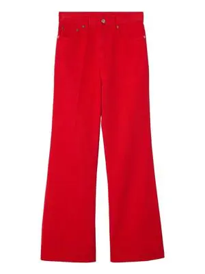 Celine Cotton Flare Jeans 006 - Multicolor