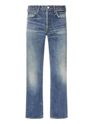 Visvim Vintage Straight Leg Jeans - Blue