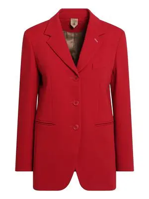 Max Mara Wool Cady Blazer - Red