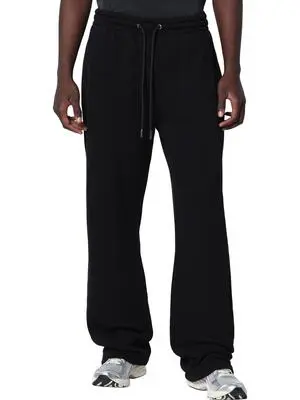 Off-White Cotton Jogging Trousers - Black