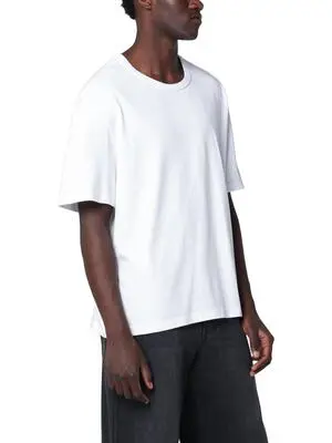 Séfr Mauro T-shirt In Organic Cotton - White