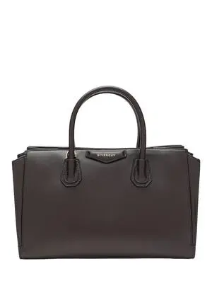 Givenchy Antigona Catchall Bag In Leather - Brown