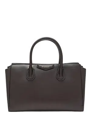 Givenchy Antigona Catchall Bag In Leather - Brown