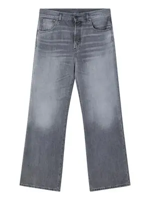 Acne Studios 2021m Regular-fit Jeans In Ash Grey Denim - Gray
