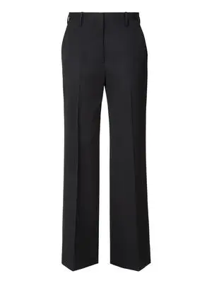 Fendi Grain De Poudre Trousers - Black