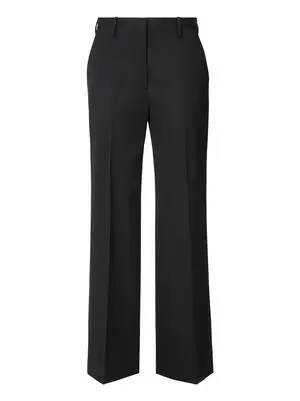 Fendi Grain De Poudre Trousers - Black