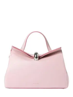 Jacquemus Le Petit Valerie Handbag In Leather, Pale - Pink