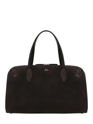 TOTEME Medium Day Suede Tote Bag - Brown