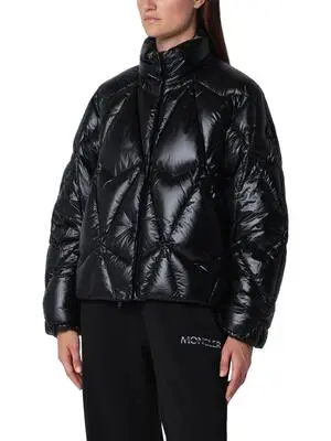 Moose Knuckles Iceberg Down Jacket In Recycled Nylon - Black