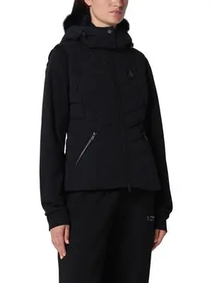 Moose Knuckles Elora Nylon Padded Vest - Black