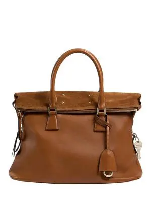 MAISON MARGIELA Borsa 5ac Soft Medium - Brown