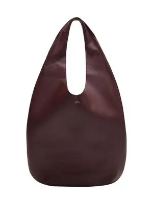 A.p.c. A.P.C. Le Neige Wine Bag In Cowhide Women Red