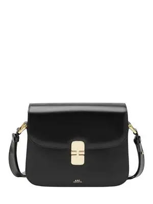 A.p.c. Grace Leather Bag - Black