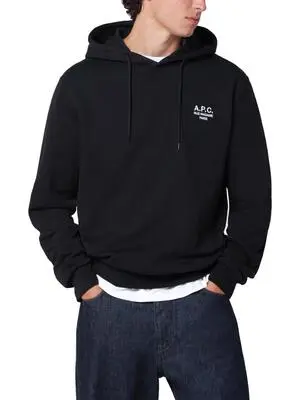 A.p.c. Cotton Hoodie - Black