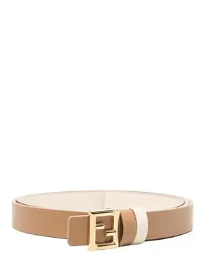 Fendi Cintura Ff Reversibile 20 Mm - Multicolor