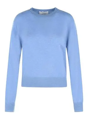 LISA YANG Greer' Light Cashmere Sweater - Blue