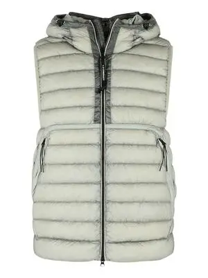 C.P. COMPANY Lens' Grey D.d. Shell' Vest - Gray