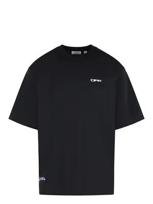 Off-White Archigeography Arrow' Cotton T-shirt - Black