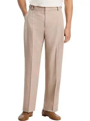 Hugo Fadi Modern Fit Wool Blend Pants - Medium Beige
