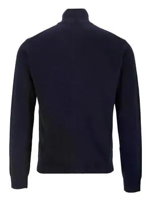 Al Duca D'aosta Button-up High-neck Cardigan - Blue