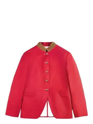 FAY Button-up Jacket - Red