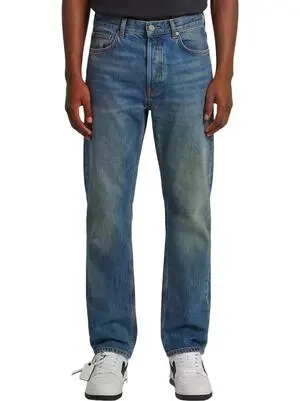 Off-White Half Arrow Slim-fit Jeans - Blue