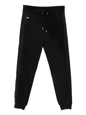Karl Lagerfeld Logo-tape Track Pants - Black