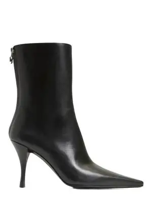 TORY BURCH Charlie Pointed-toe Ankle Boots