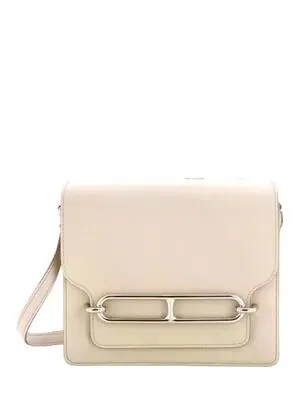 Hermès Roulis Bag Evercolor 18 Crossbody Bag Neutrals