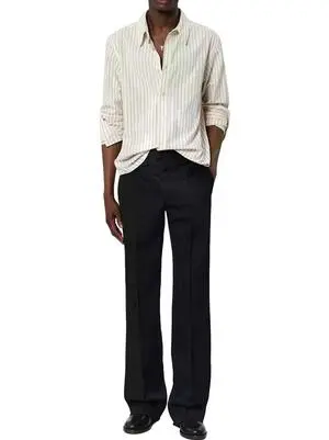 MARANT Rony Striped Shirt - Neutrals