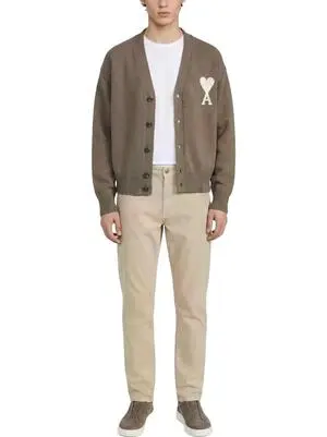 Eleventy Straight-leg Five-pocket Trousers - Neutrals
