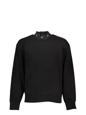 Calvin Klein Mock-neck Sweatshirt - Black