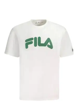 FILA Lasson Logo-print T-shirt - Neutrals