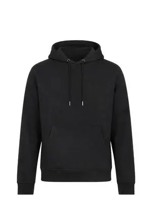 BOSS Logo-detail Hoodie - Blue