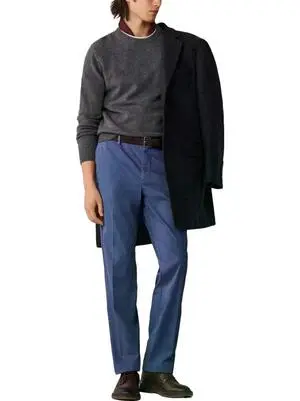 HACKETT  Sanderson Tailored-fit Chino Trousers - Blue