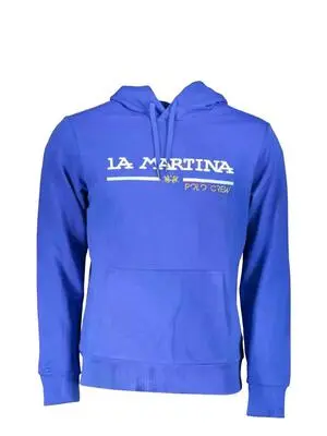 LA MARTINA Embroidered Logo-print Hoodie
