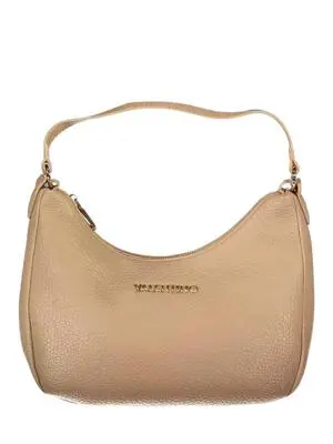 MARIO VALENTINO Blossom Re Pebbled-texture Logo-detail Tote Bag - Neutrals