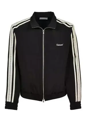 CEDARWOOD Crochet-trim Jacket - Black