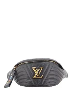 LOUIS VUITTON New Wave Bumbag Quilted Leather Belt Bag