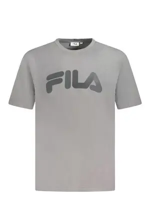 FILA Logo-print T-shirt Grey