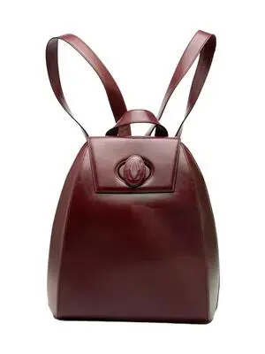 Cartier 2010-2026 Leather Must De Backpack - Red