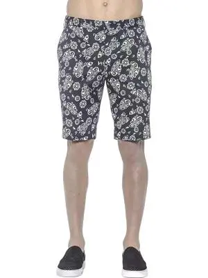PT TORINO Paisley-print Bermuda Shorts - Blue
